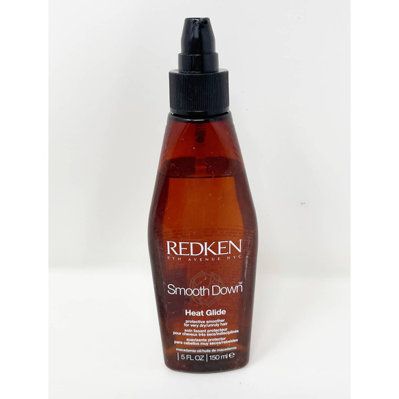 Smooth Down Heat Glide Protective Smoother by Redken for Unisex, 5 oz ...